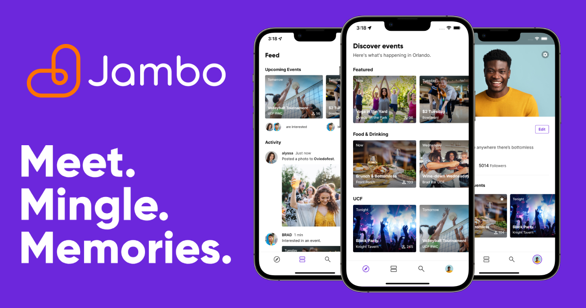 Jambo - Meet. Mingle. Memories.